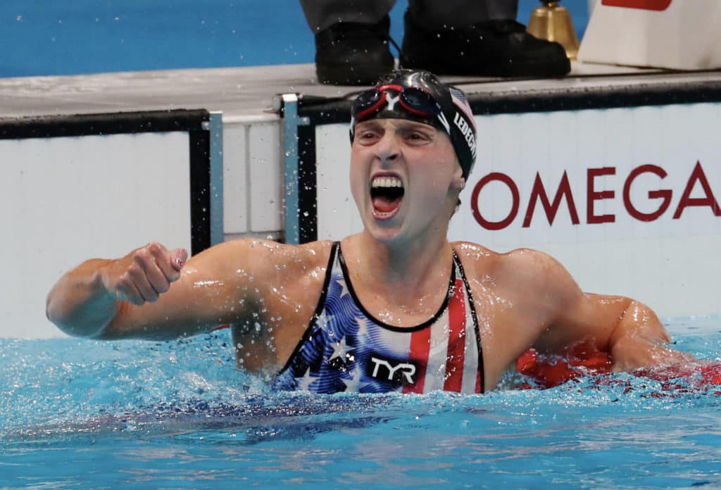 Katie Ledecky : plus forte de Michael Phelps - Visible media